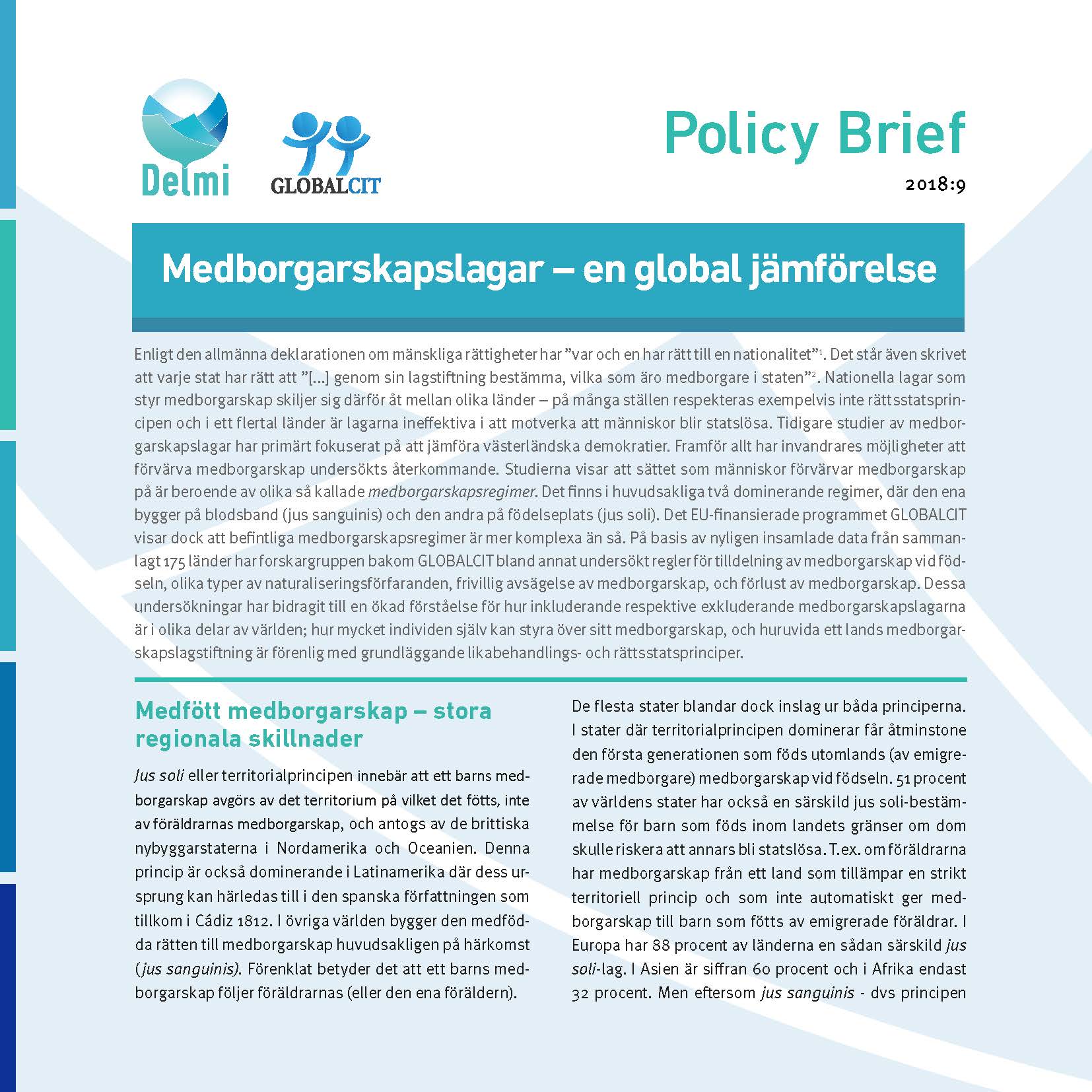 How Citizenship Laws Differ - Delmi